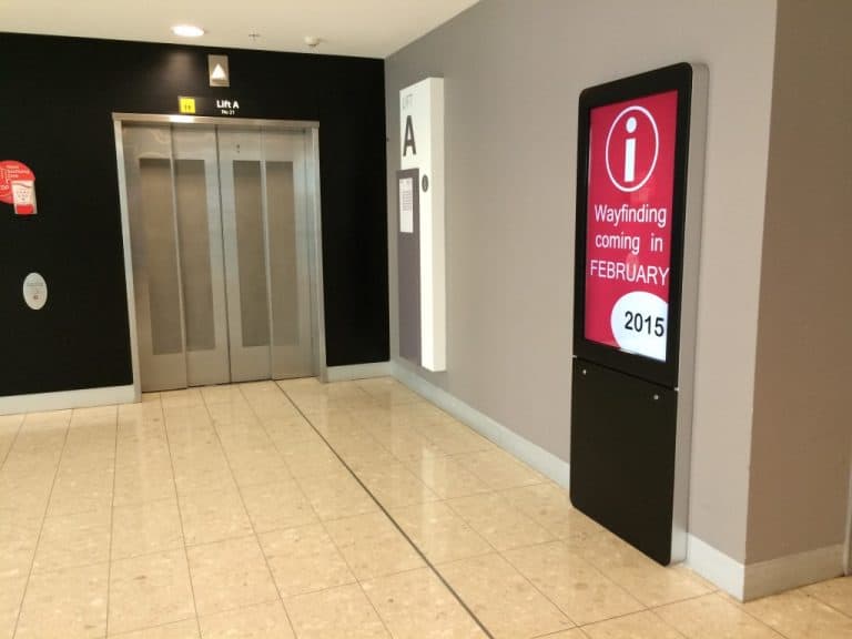 Digital Wayfinding Solutions - Liverpool Hospital Entrance - Digital ...
