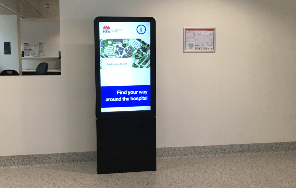 Digital Wayfinding Solutions - Cambelltown Hospital - NAB Ground ...