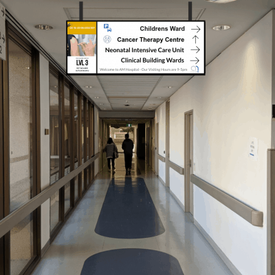 CAMPBELLTOWN HOSPITAL DIGITAL WAYFINDING - Digital Wayfinding Solutions