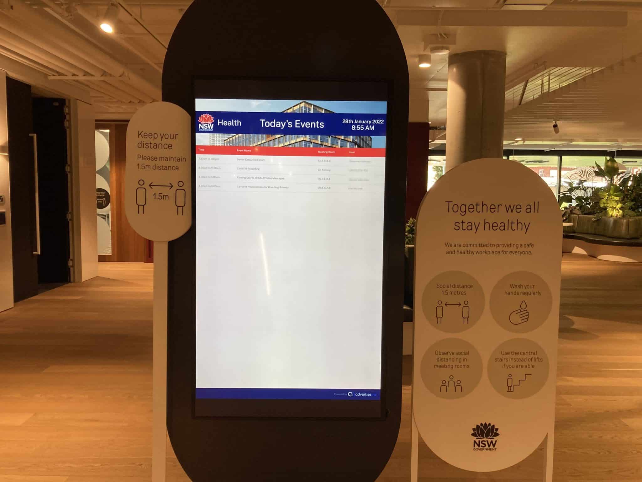 NSW MINISTRY OF HEALTH DIGITAL WAYFINDING DIRECTORY - Digital ...