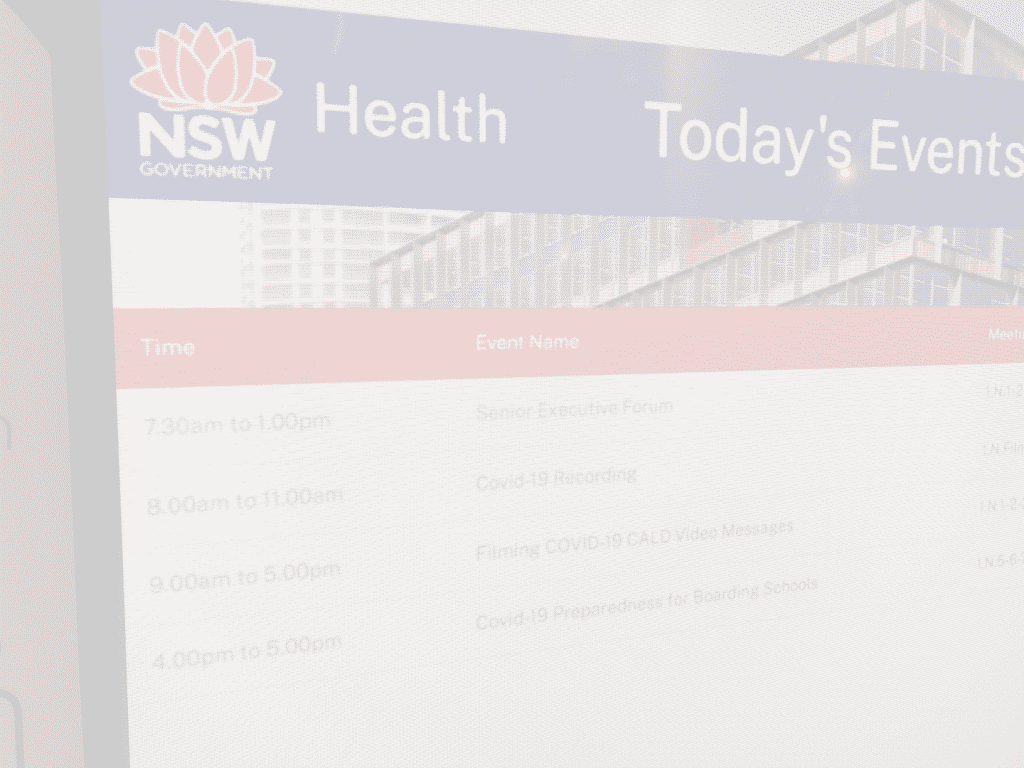 Digital Wayfinding Solutions - NSW Ministry of Health - Directory List ...