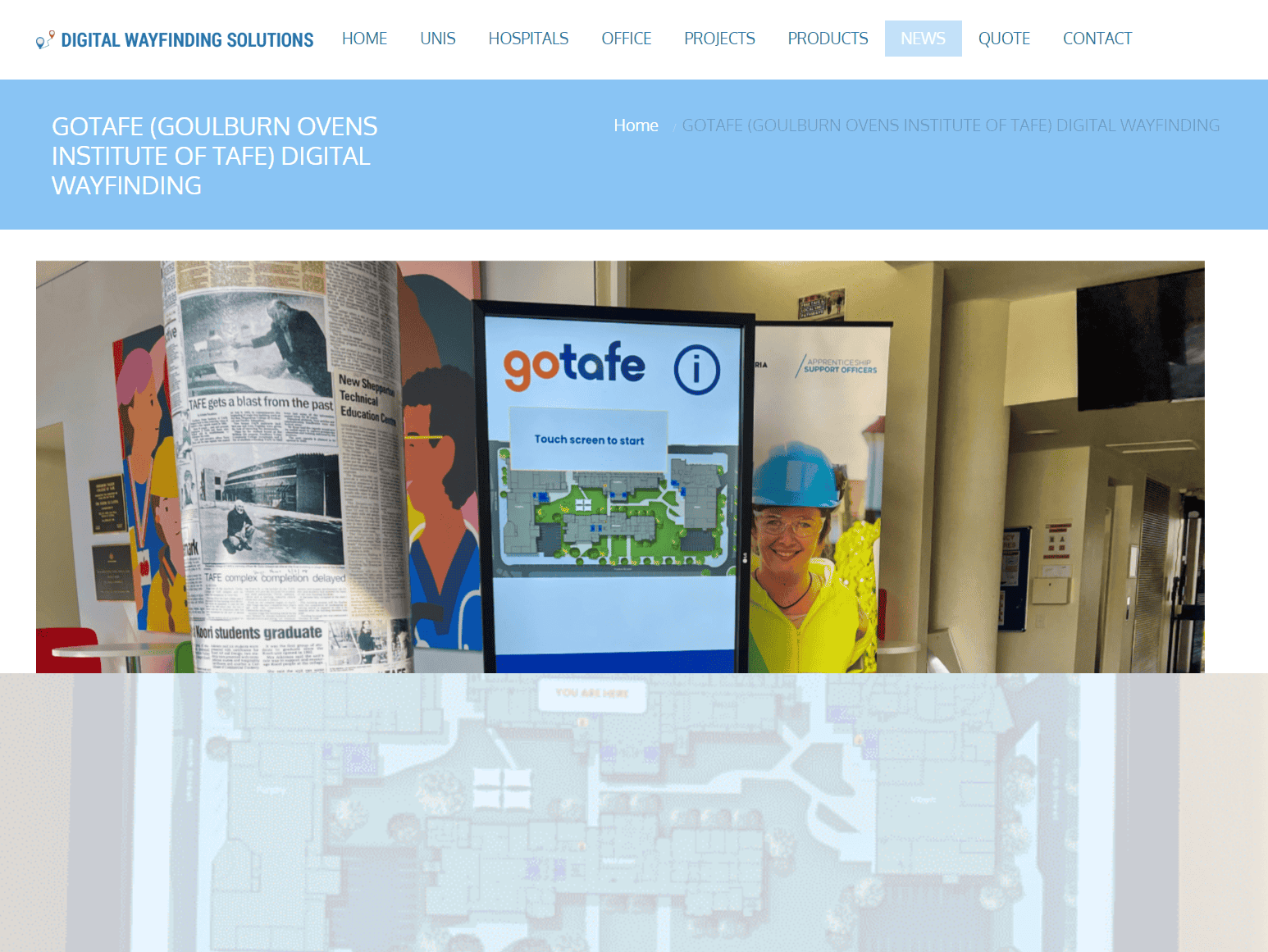 TAFE DIGITAL WAYFINDING SOLUTIONS - Digital Wayfinding Solutions